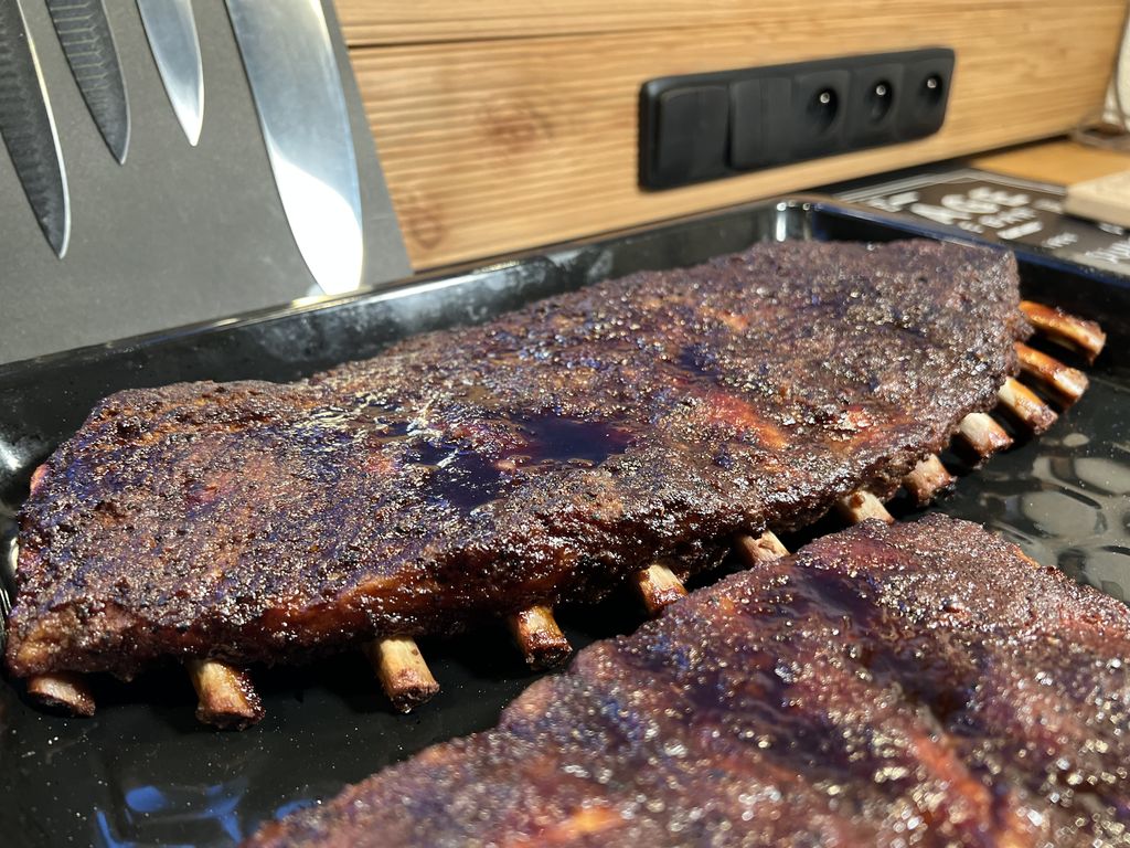 Grilovaná vepřová žebra - Udíme Grilujeme